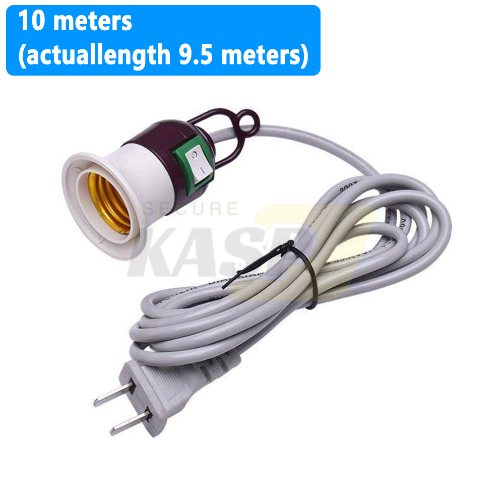 E27 Lamp Bulb Holder With Switch LED Light Bulb Extension Socket ...