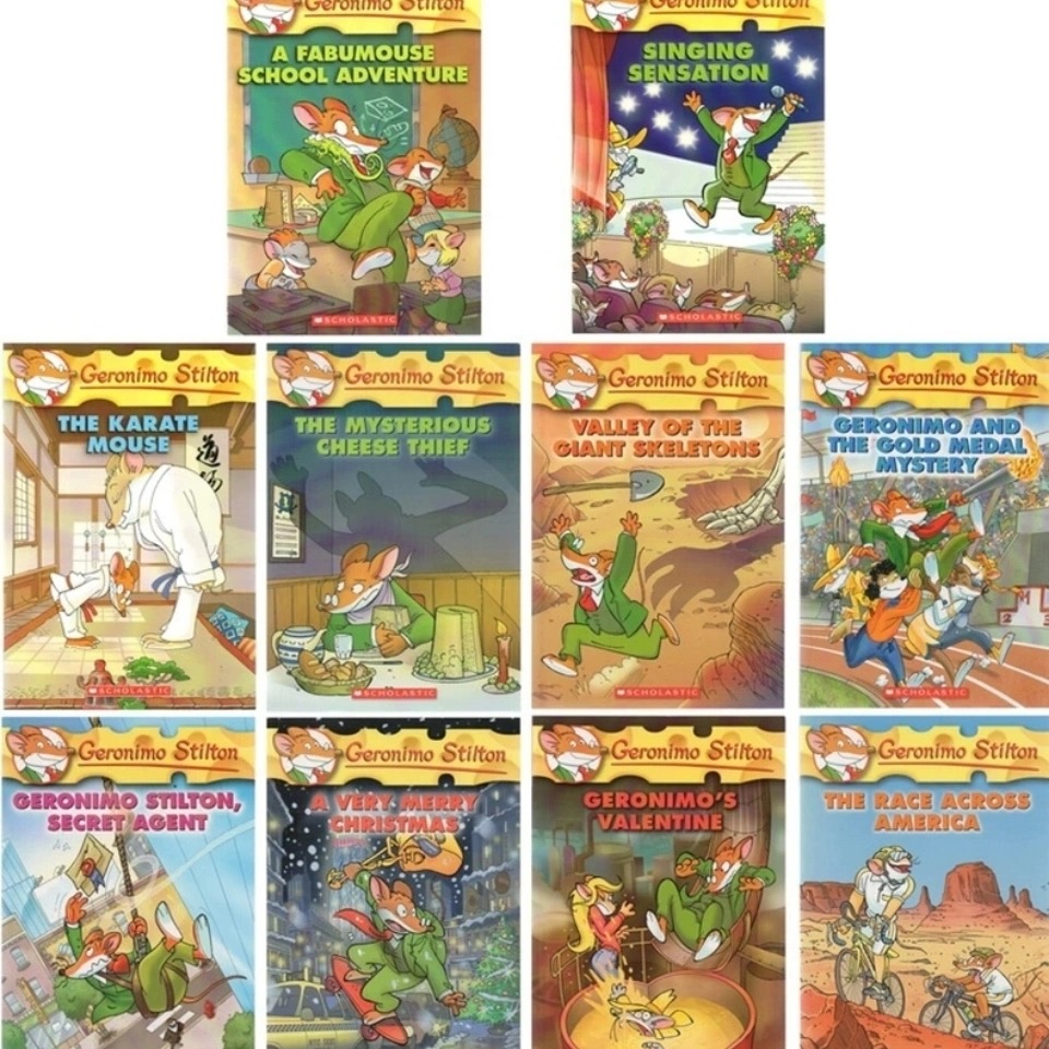 Geronimo Stilton Series Complete Collection 1-70 comic story books for ...
