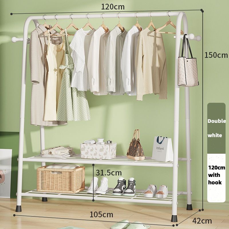 Multifunction Bedroom Wardrobe Rack Hanger Floor-standing Clothes ...
