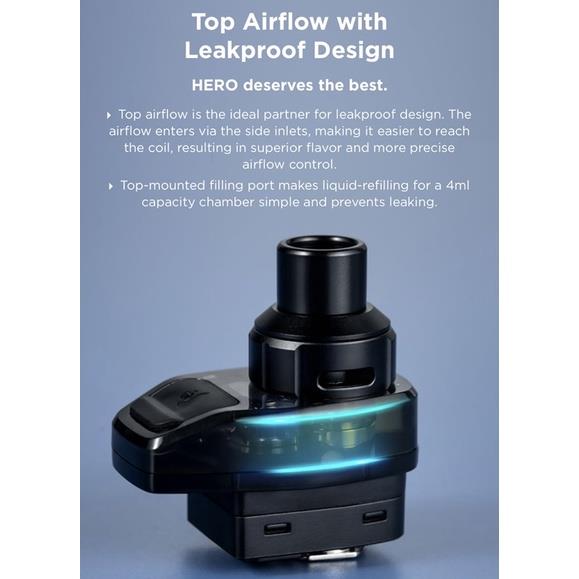 Geekvape Aegis Hero 2 Pod Kit 1400mAh H45 Mod Vape | Lazada PH