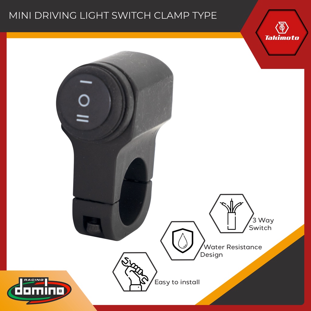 KT Mini Driving Light Switch 3-Way Switch High OFF Low Switch With ...