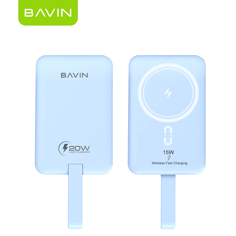 BAVIN PC1086 10000mAh 15W Wireless Fast Charging Mini Magnetic ...