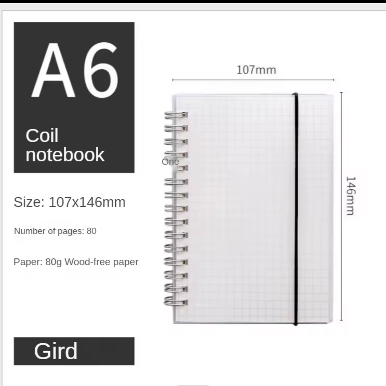 Sy Special Price Coil Notebook Grid Blank Line Dot A5 B5 A6 Loose Leaf Coil Notebook Lazada Ph
