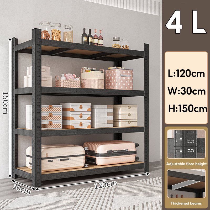 【Load 500 KG】Boltless Rack Steel Rack Shelves 5 layers Metal Rack ...
