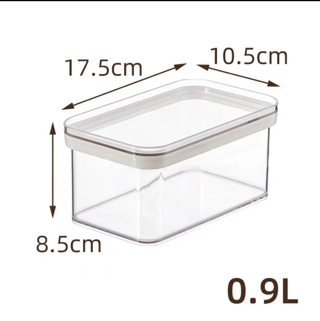 DXL Sliding Sealed Container Transparent Plastic Grain Storage Tank ...