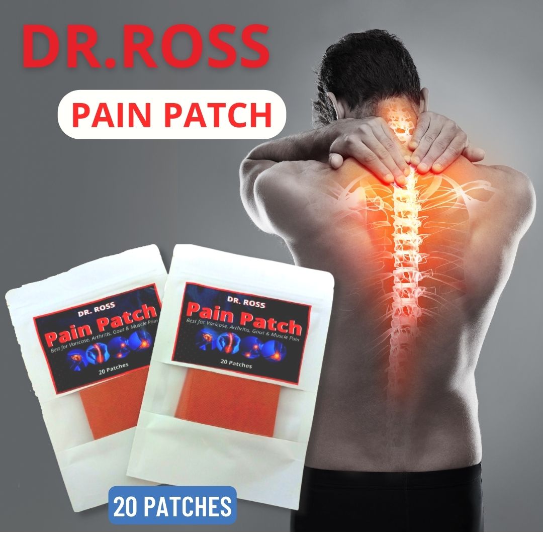 Pain Patch | 20 Patches | Varicose, Gout and Muscle Pain | Pain Relief ...