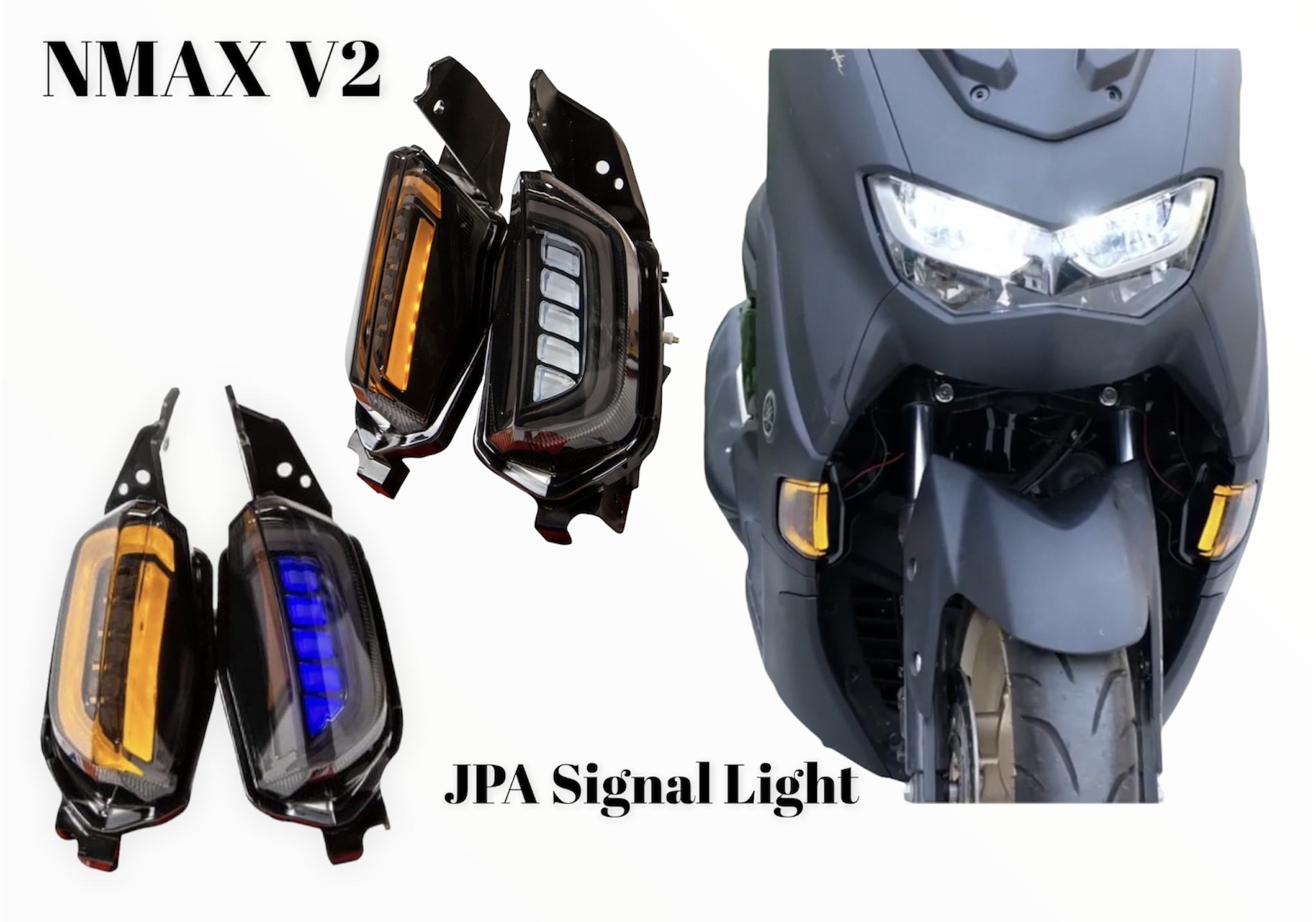 DEN NMAX V2 JPA SIGNAL LIGHT CYBER TYPR White Light | Lazada PH
