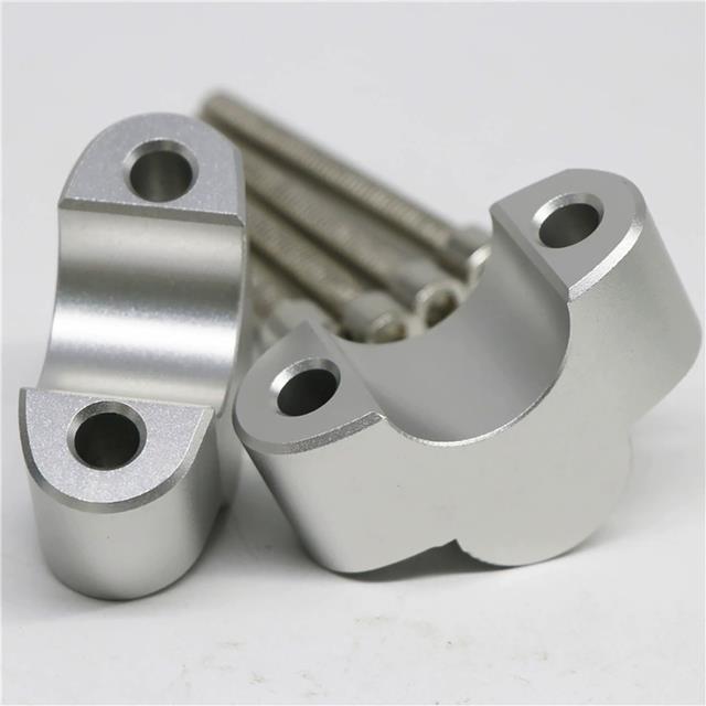 Motorcycle Handle Bar Riser Clamp Raised Extend Handlebar Mount Riser ...