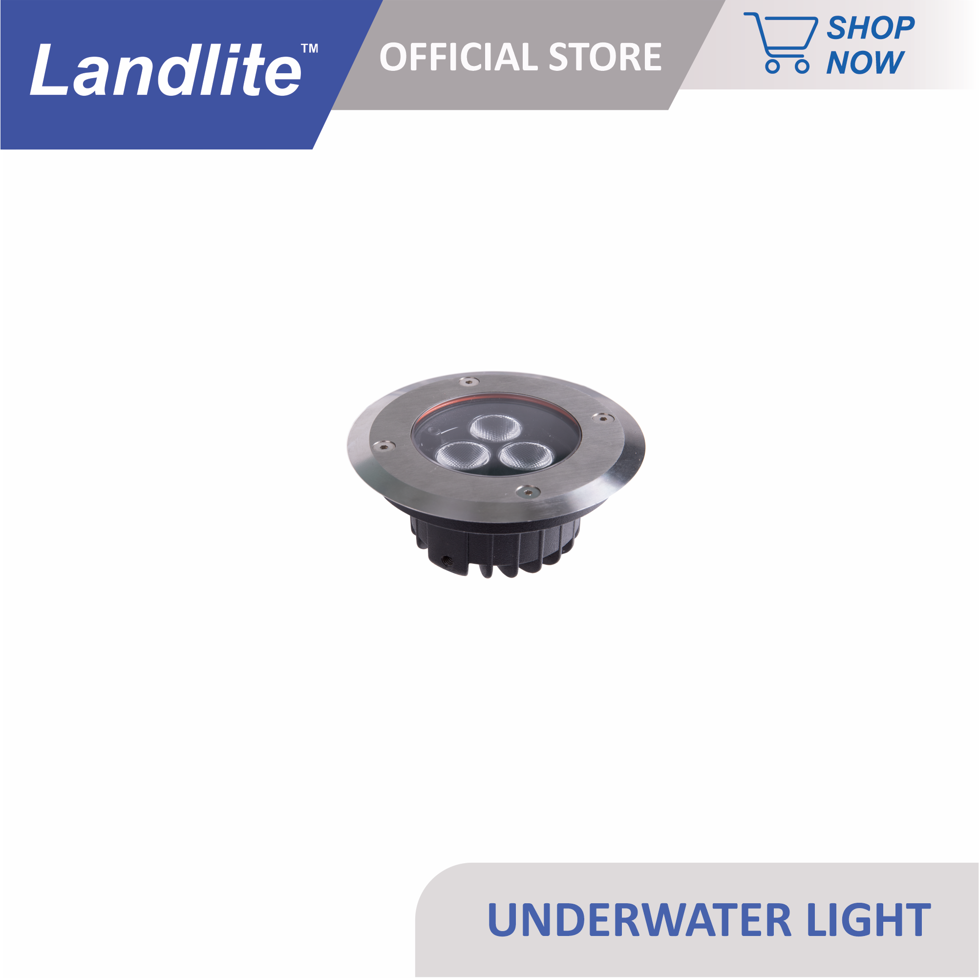 LANDLITE UNDERWATER LIGHTS ( GUWL-0301-3W-12V CR/5M BLU ) | Lazada PH