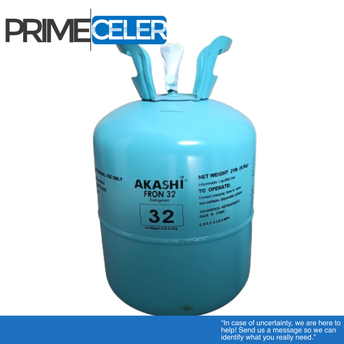 Refrigerant R32 (AKASHI Brand) - 9.5kg. | Lazada PH