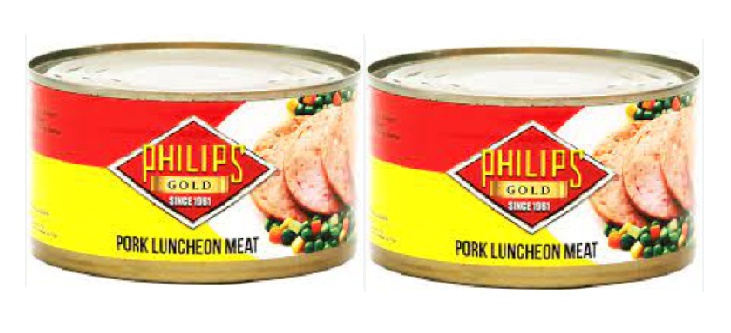 Philips Gold Pork Luncheon Meat 350g - Pack of 2 | Lazada PH