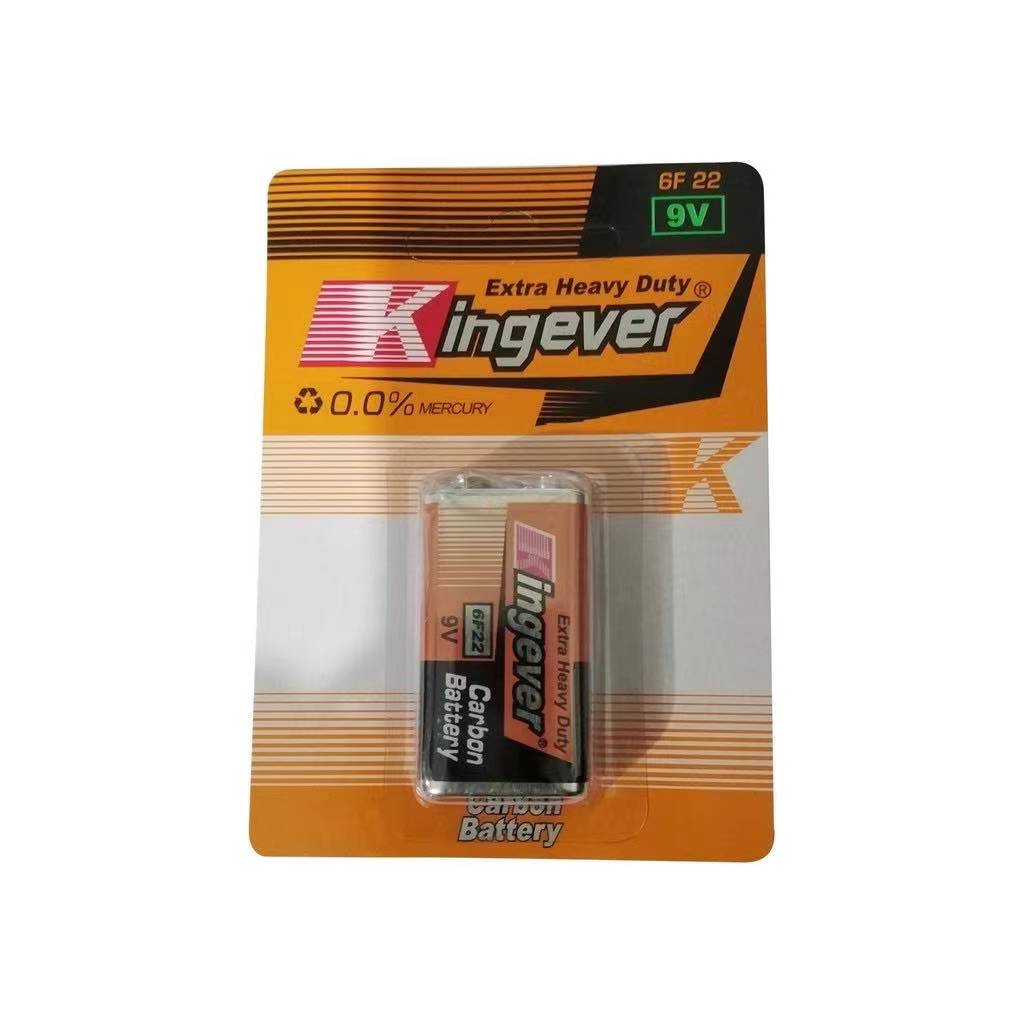KINGEVER 6F22 9V Carbon Battery 1pcs | Lazada PH