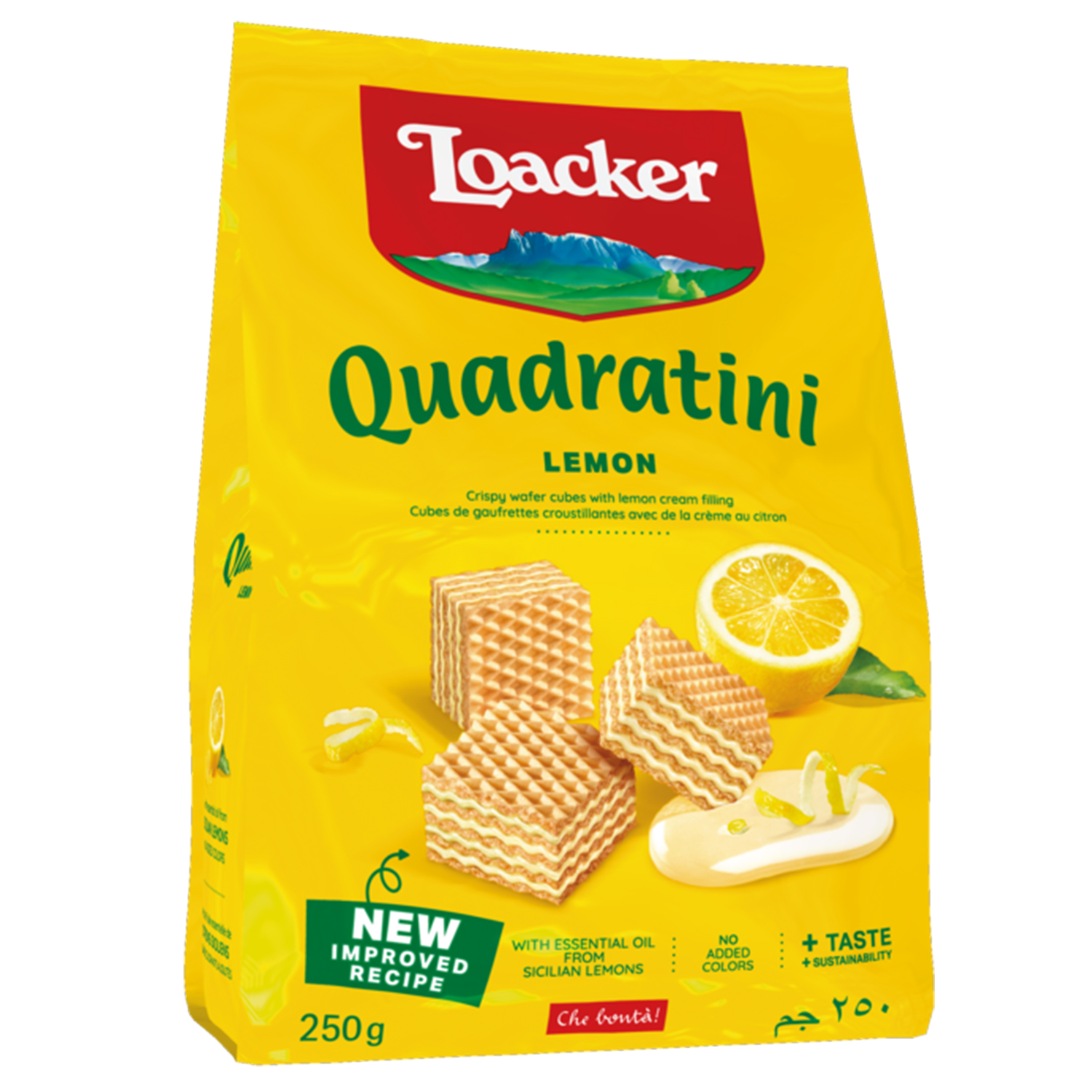 Loacker Quadratini Lemon 250g | Lazada PH