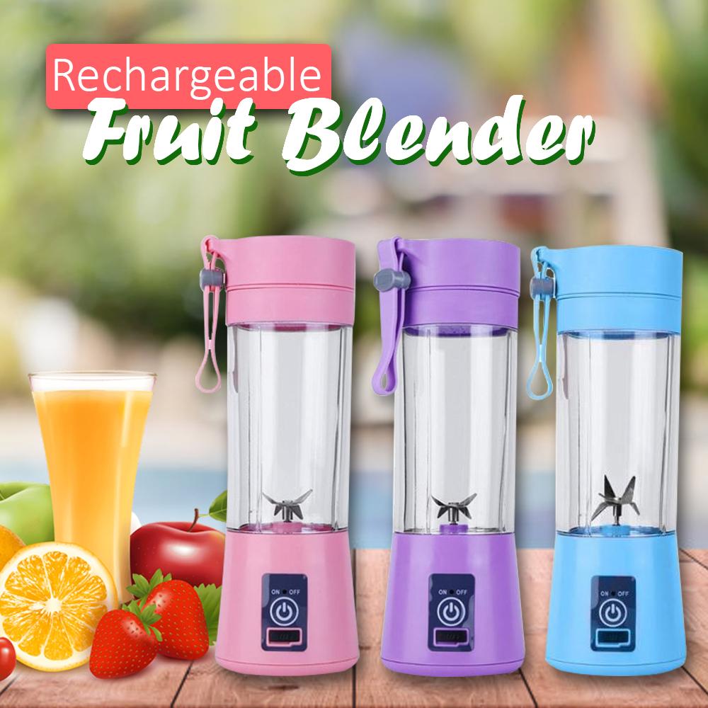 Rechargeable Fruit Blender(Portable and USB Rechargeable Mini Fruit ...