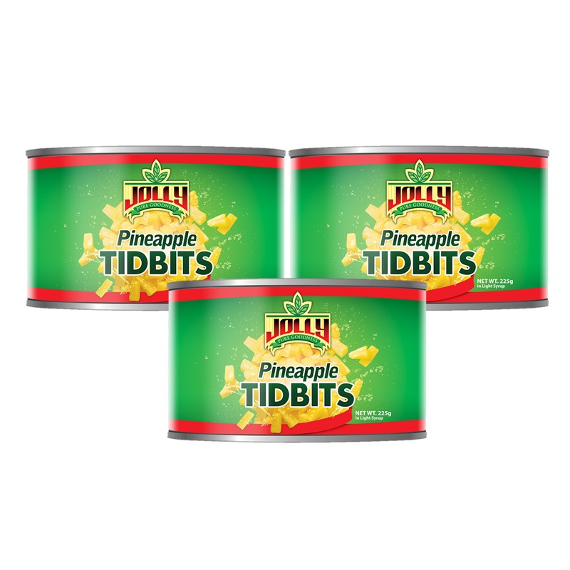 Jolly Pineapple Tidbits 225g - Pack of 3 | Lazada PH