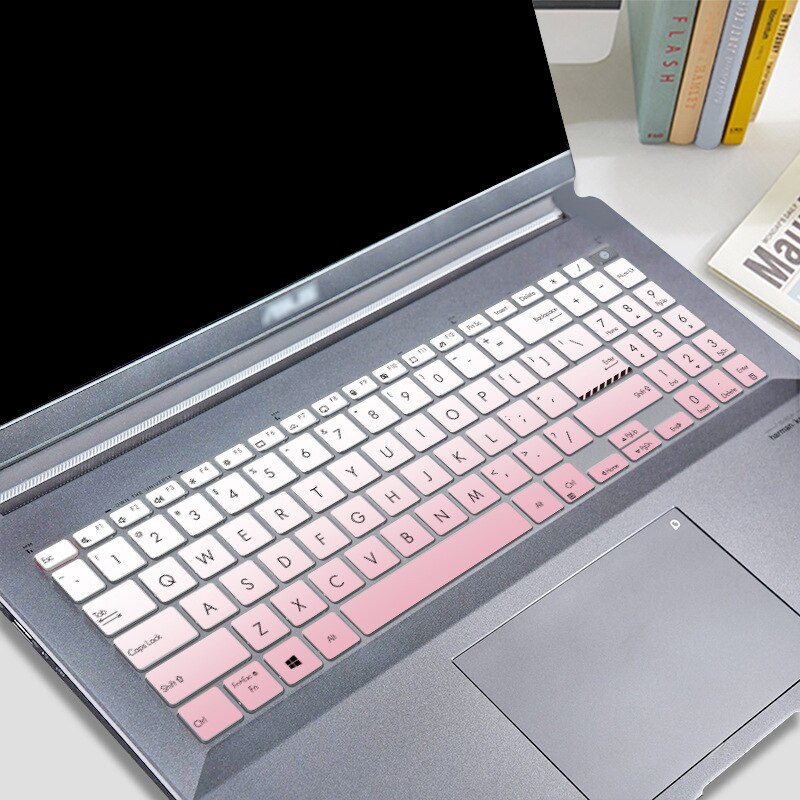 Silicone Laptop Keyboard Cover Protector Skin For Asus VivoBook Pro 15 ...