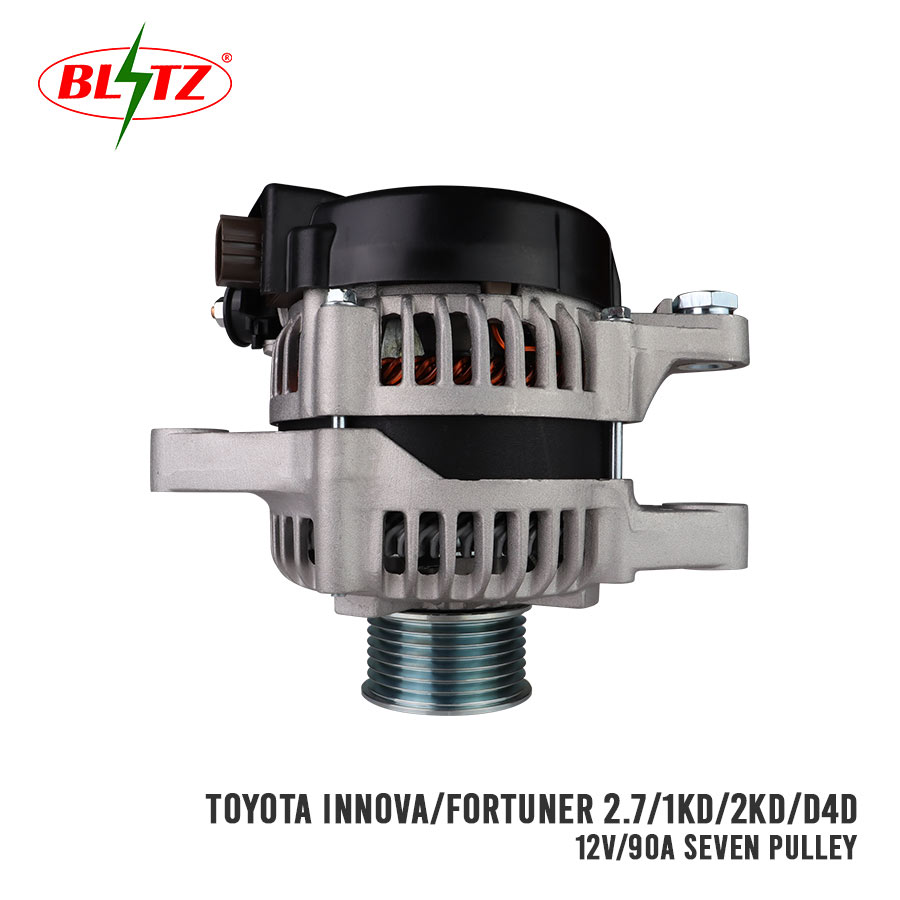 TOYOTA INNOVA TOYOTA FORTUNER 2.7 1KD 2KD D4D GAS ALTERNATOR ASSEMBLY ...