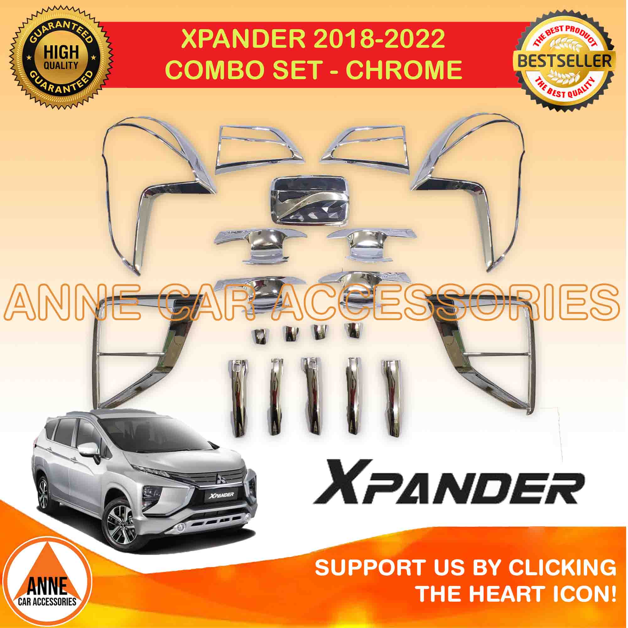 Mitsubishi Xpander GLX & GLS 2018 2019 2020 20212022 Chrome / Xpander ...