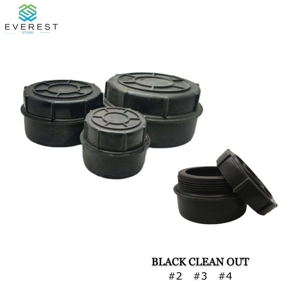PVC Clean Out #2 / #3 #4 (black) | Lazada PH