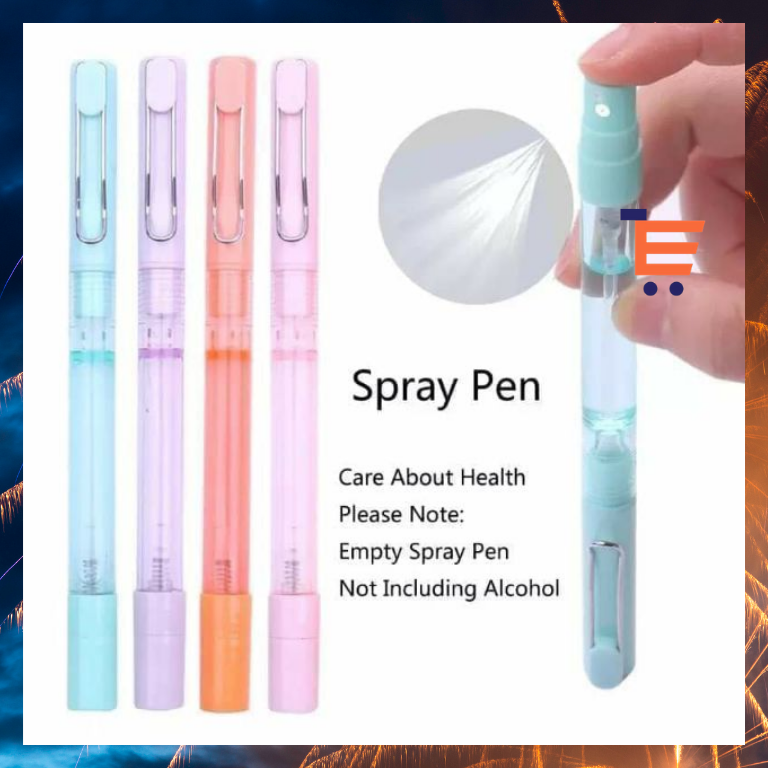 E-STORE 3IN1 Multifunctional Spray Ballpen Disinfect Alcohol Free Alco ...