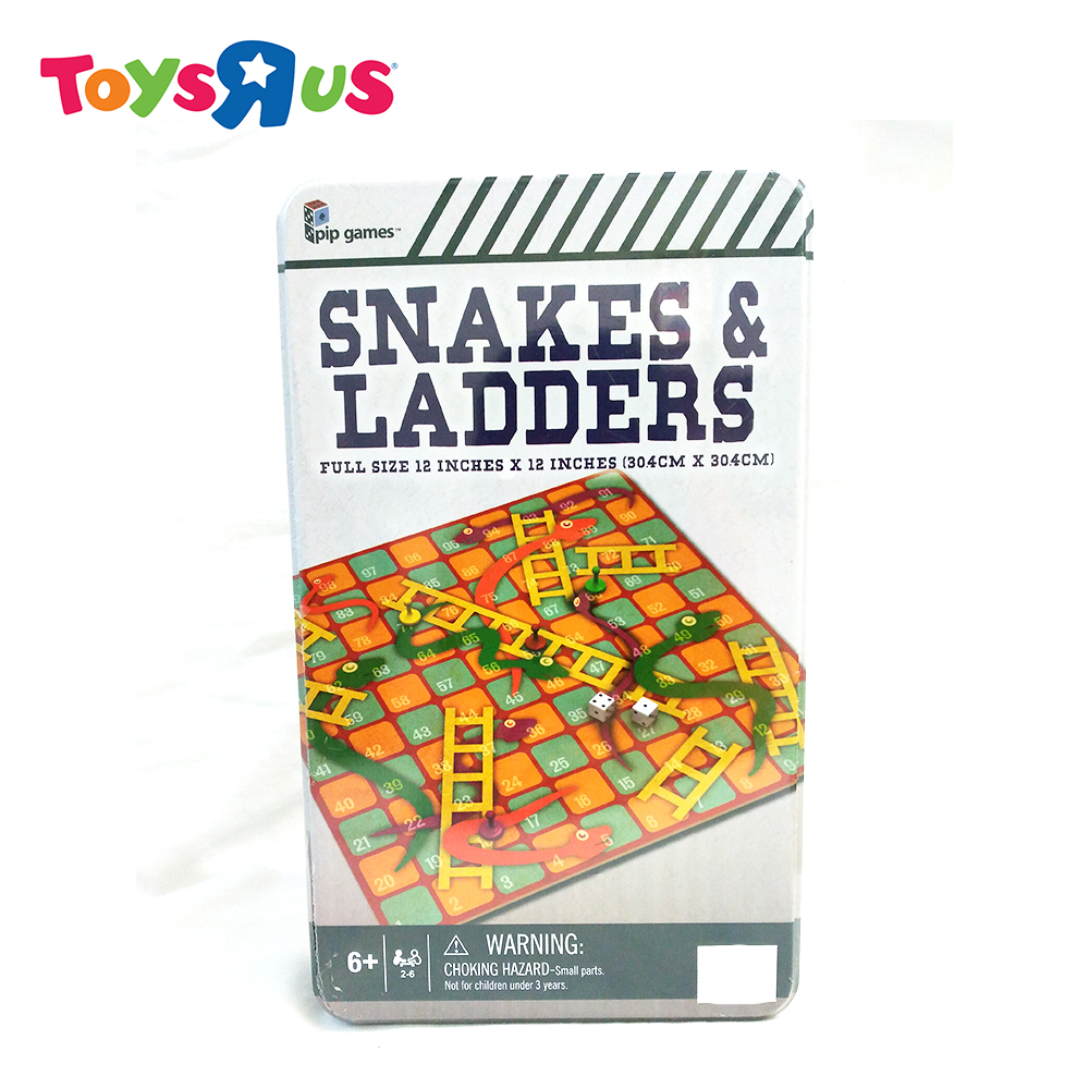 PIP Games Snakes and Ladders in Tin | Lazada PH