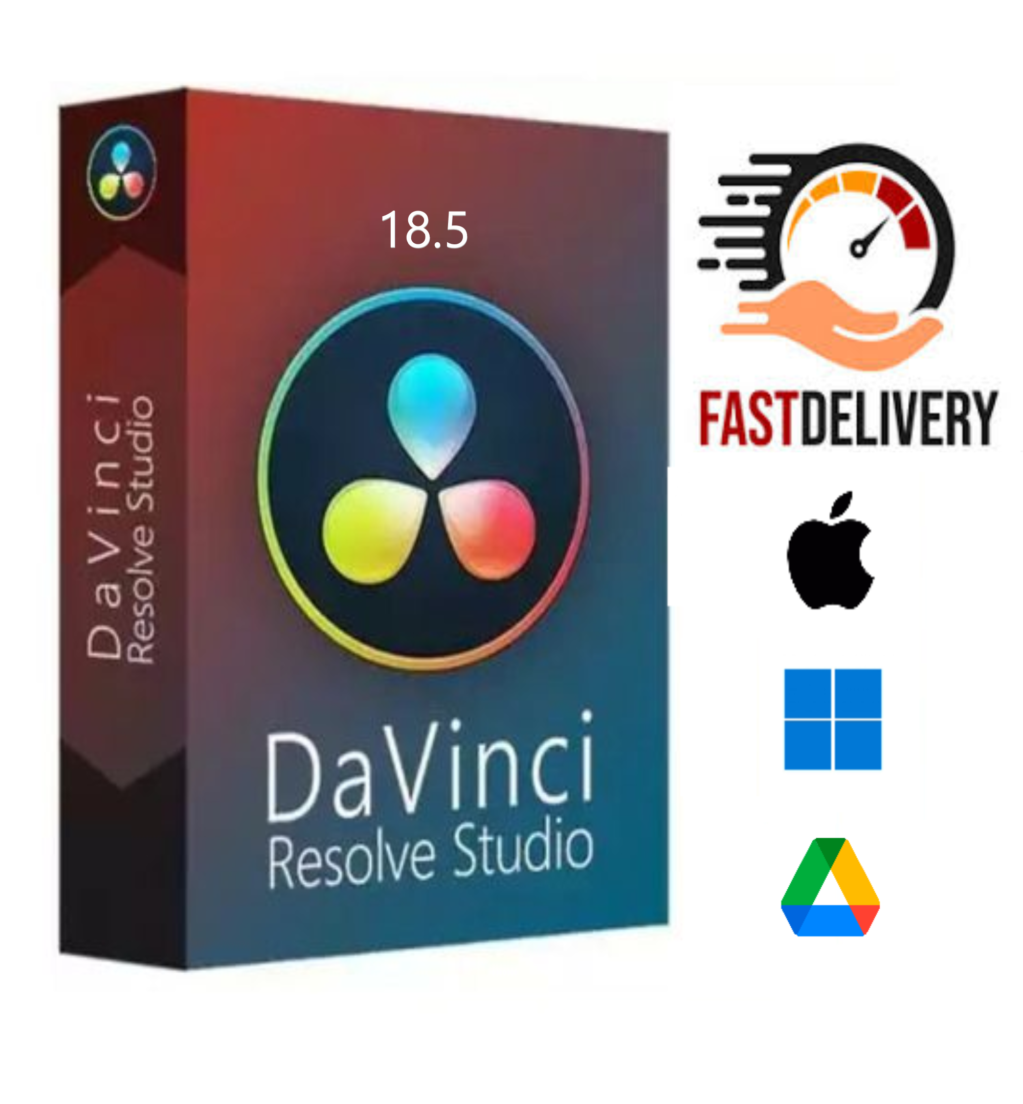DaVinci Resolve Studio 18.5 Latest 2023 / Win / Mac / Full Version / No ...