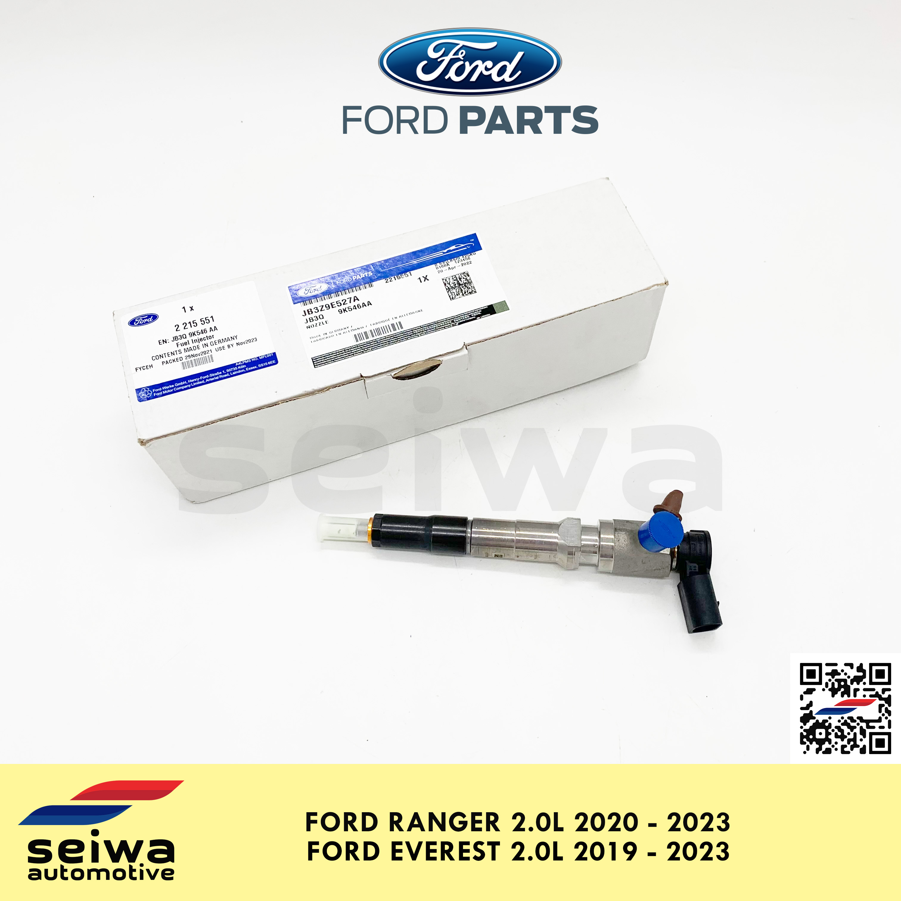 [BI-TURBO] [2020 - 2023 2.0L] Ford Ranger Fuel Injector - [2019 - 2023 ...