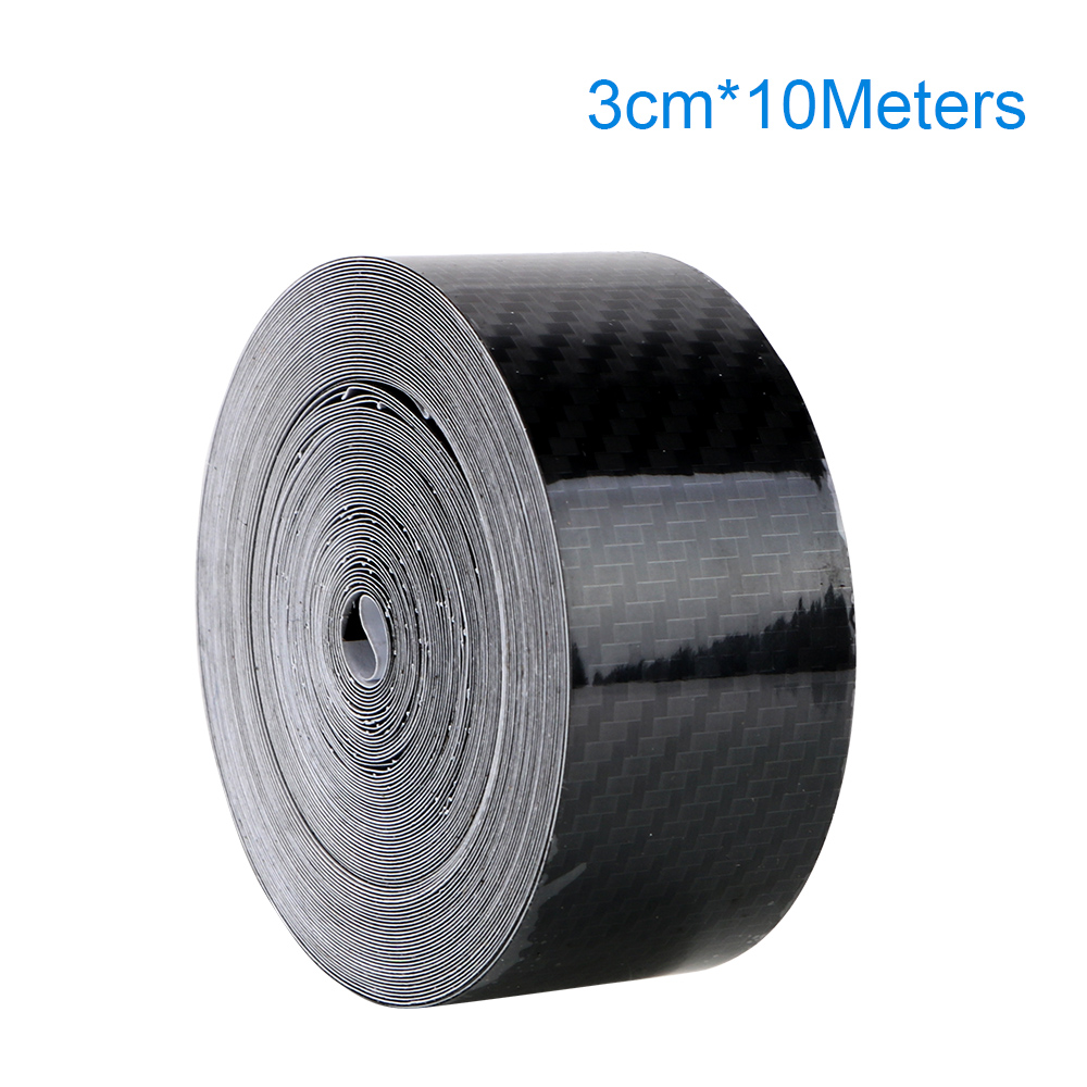 Self-Adhesive Nano Carbon Fiber Anti Scratch Tape Car Sticker DIY Paste ...