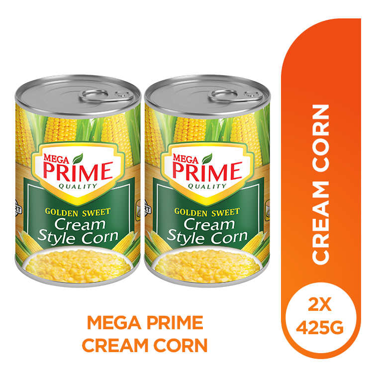 Mega Prime Cream Corn 425g - Pack of 2 | Lazada PH
