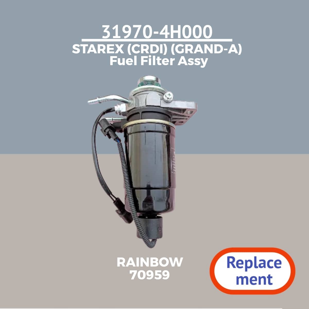 319704H000 Fuel Filter Assy for HYUNDAI Starex (CRDI) (GRAND-A ...