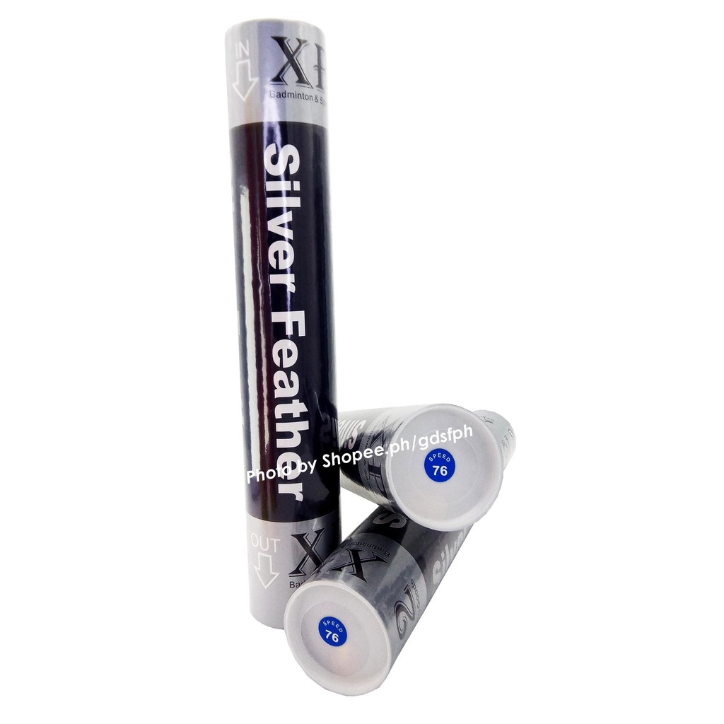 Xp2 Silver Badminton Shuttlecock (1-50Tubes Max) Limited time offer ...