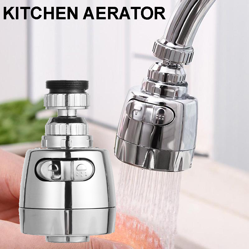 Kitchen Aerators ABS Two-Speed Universal Water Saving Mixer Aerators ...