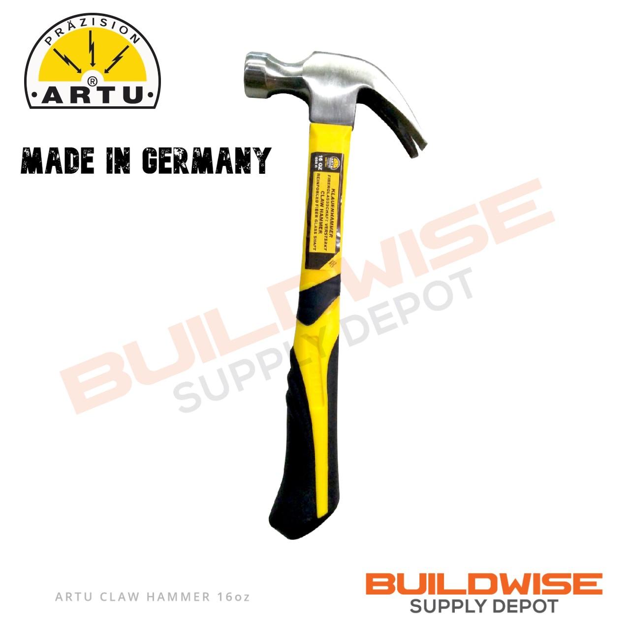 Artu Hammer Claw Fiber Glass 16Oz Made in Germany 「BUILDWISE®」 | Lazada PH