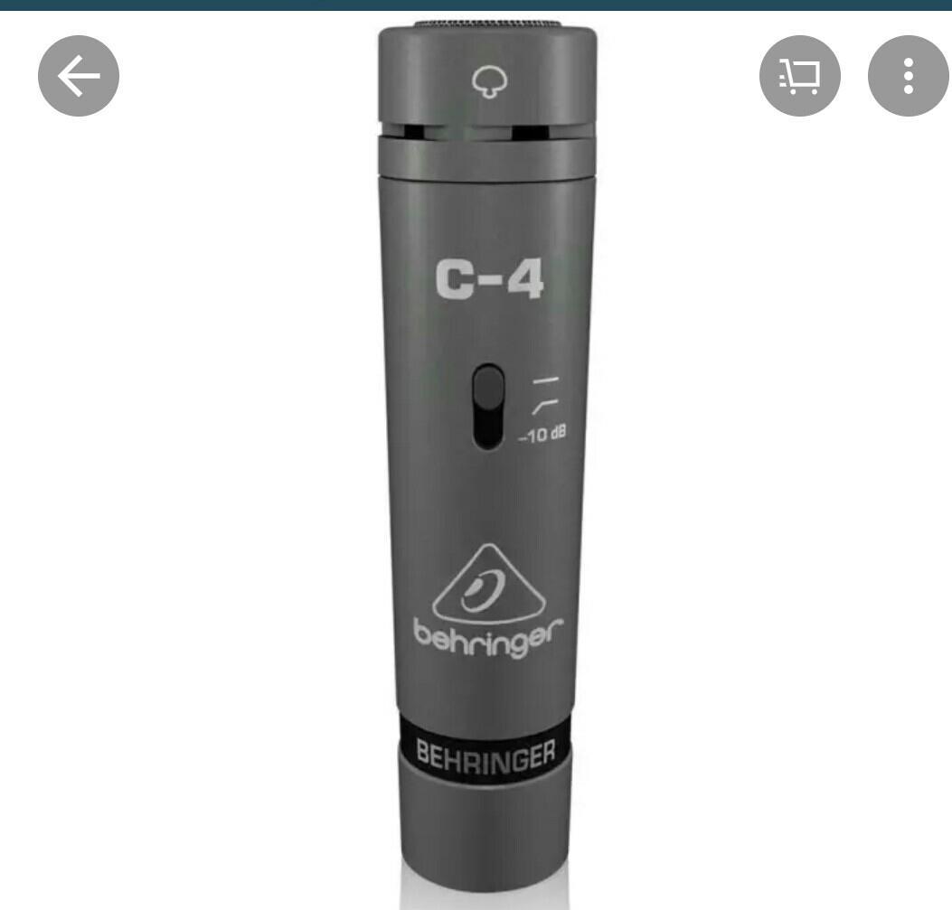 Behringer C-4 Single Diaphragm Condenser Microphone | Lazada PH