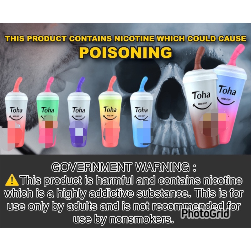Toha 8000 Mini Cup Disposable Vape | Lazada PH