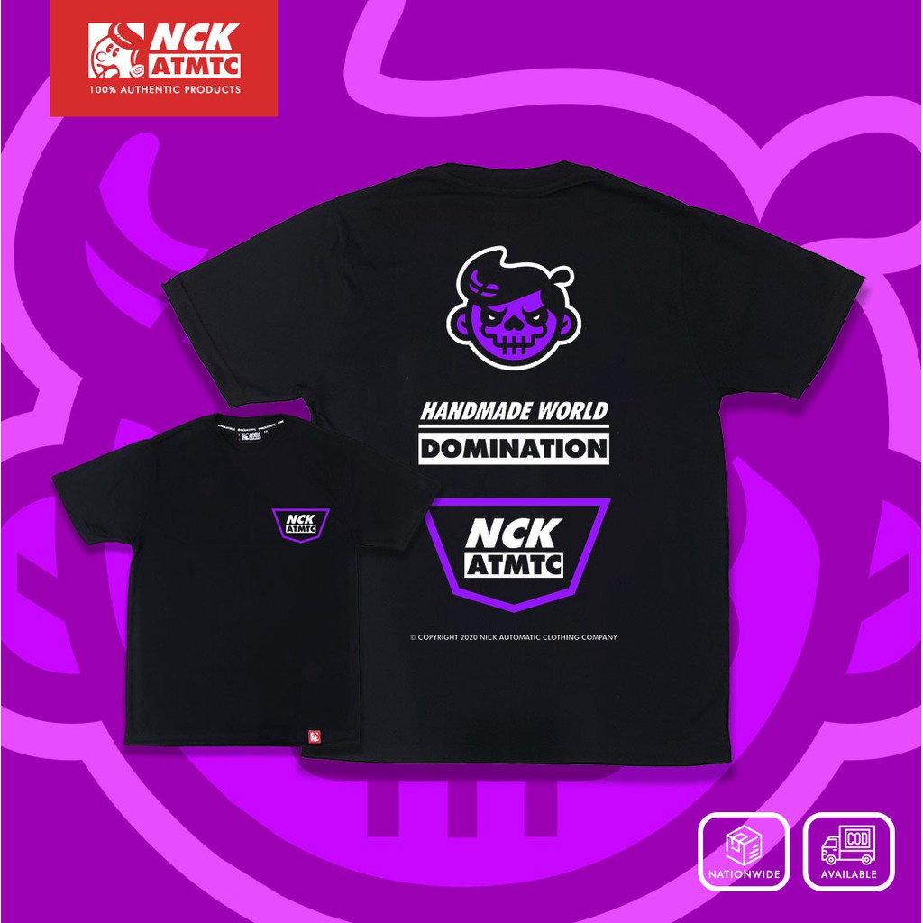 Nick Automatic "State" Black T-Shirt | Lazada PH