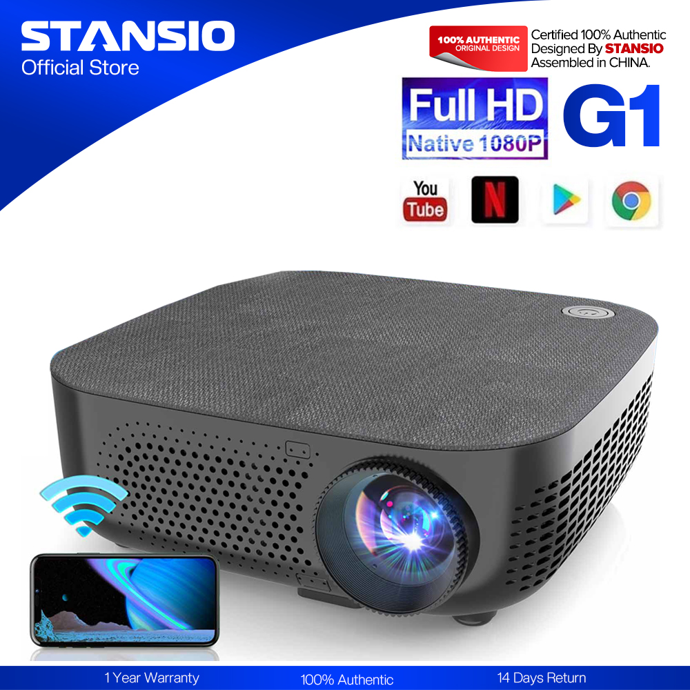 【Native 1080P Android】Mirval G1 WiFi Mirroring LED 1080P Portable ...