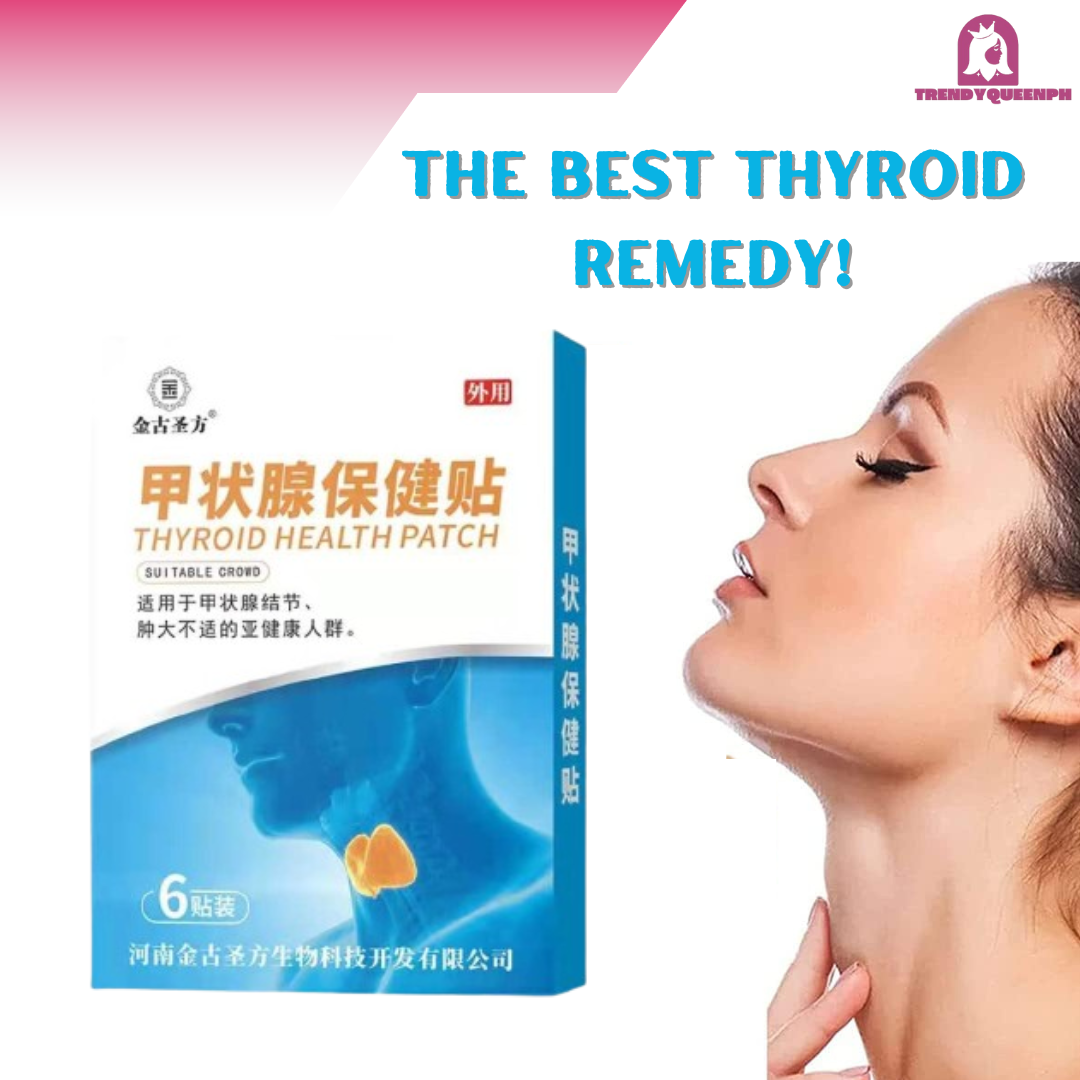 Premium Thyroid Health Patch: Authentic Treatment for Thyroid Nodule, Goiter, Thyromegaly, and ...