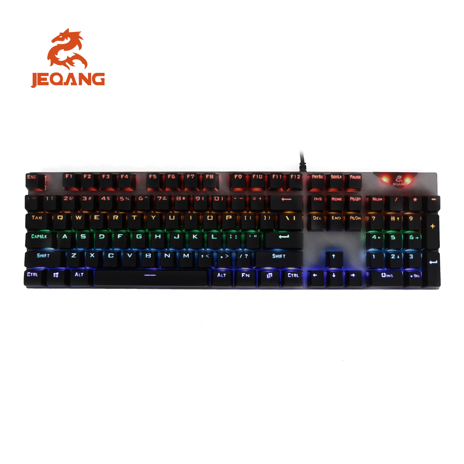 JK-919 Pro Gaming Mechanical RGB Light-up Keyboard | Lazada PH