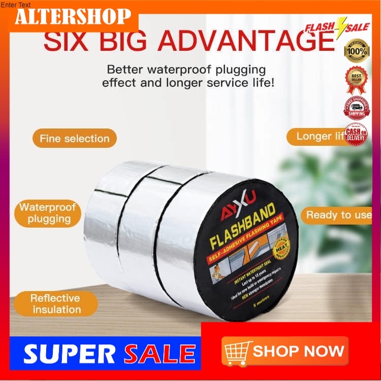 Original Flashband Self Adhesive Tape Waterproof Sealant For Instant ...