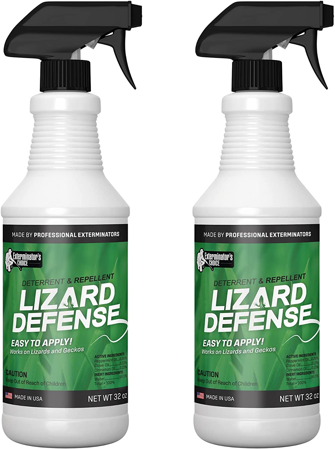Natural Lizard Defense Spray Premium | 32 Ounce 1 Bottle | Natural, Non ...