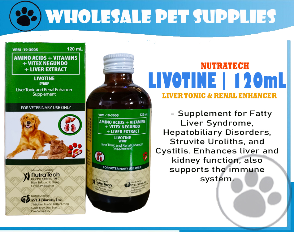LIVOTINE Syrup (Liver Tonic & Renal Enhancer Supplement) 120mL | Lazada PH