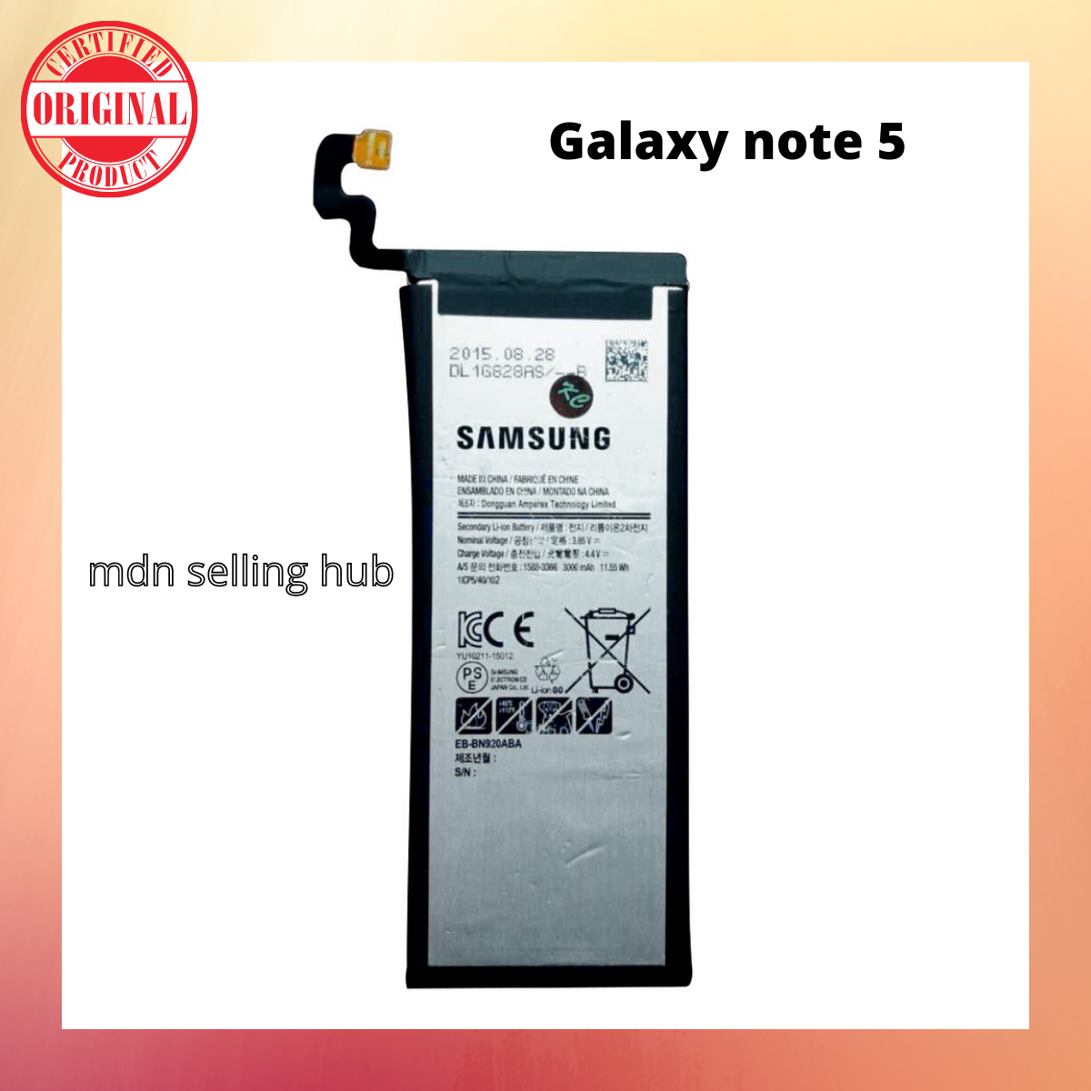 ORIGINAL SAMSUNG GALAXY NOTE 5 BATTERY | Lazada PH