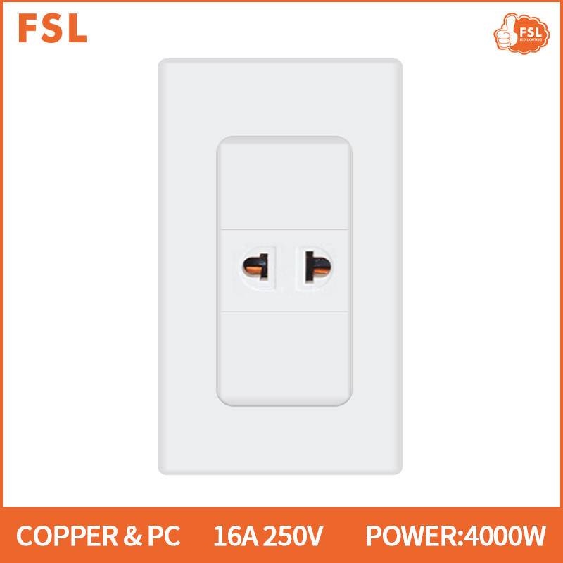 american universal outlet panel aircon socket tandem 3 Gang switches ...