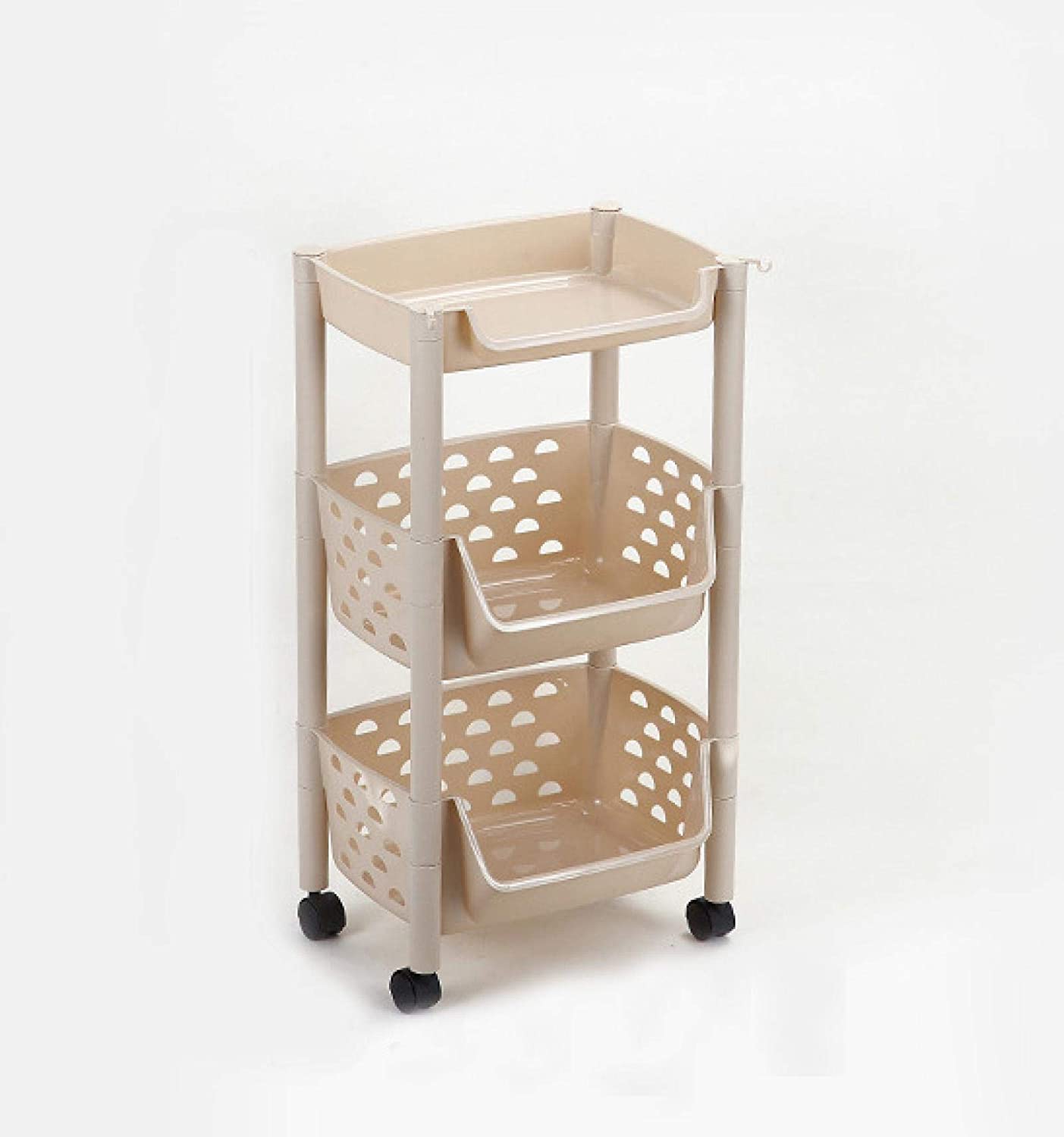 Floor To Ceiling Multi-Layer Vegetable Rack Household Bathroom Storage ...