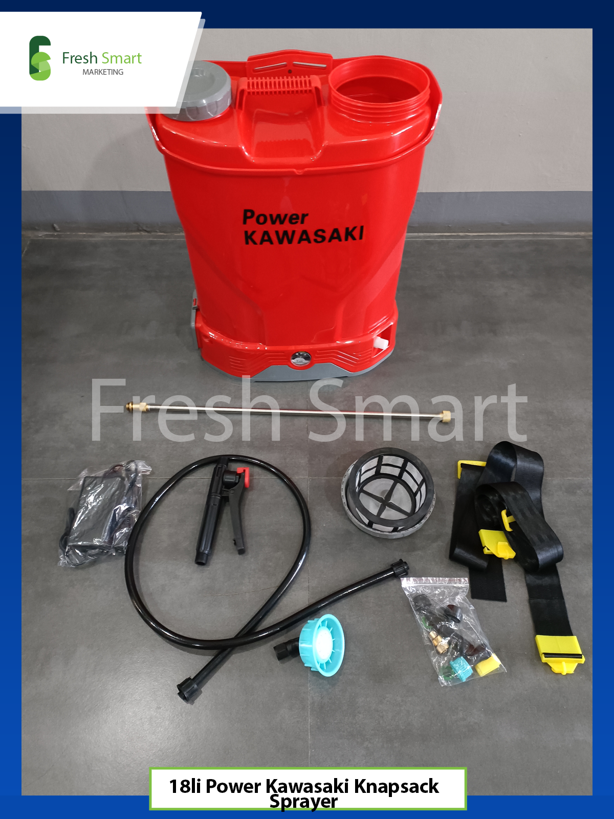 Power Kawasaki 18 liters Rechargeable Knapsack Sprayer | Lazada PH