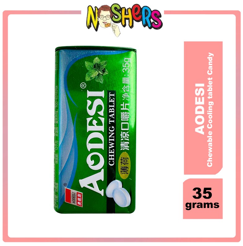 Noshers Aodesi Brand Mint Candy Menthol Mint Chewing Tablet Candy ...