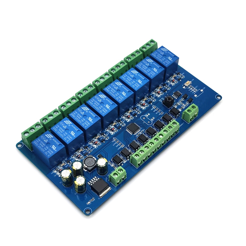 7-30V Modbus-Rtu 8 Channel Relay Module for RS485 TTL UART Relay Module ...
