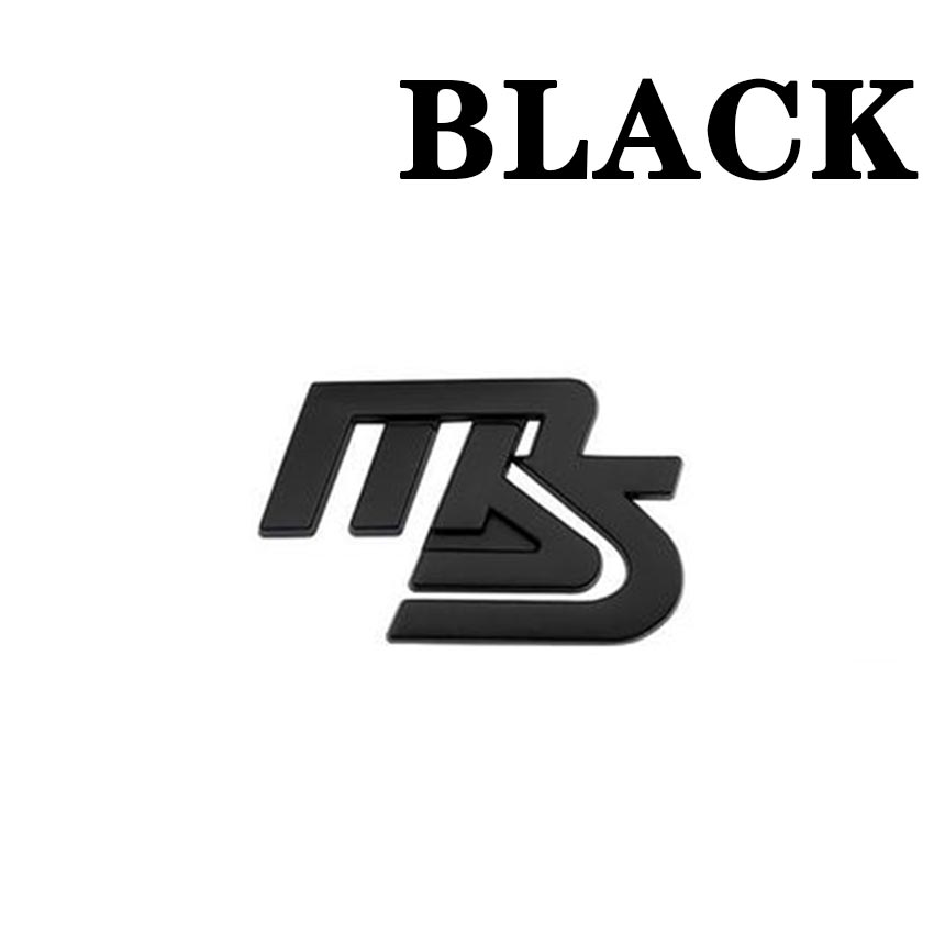【Fast Shipping】 Car Sticker MS Emblem Decal Sticker Logo for Mazda 2 3 5 6 CX-5 CX-7 323 Axela ...