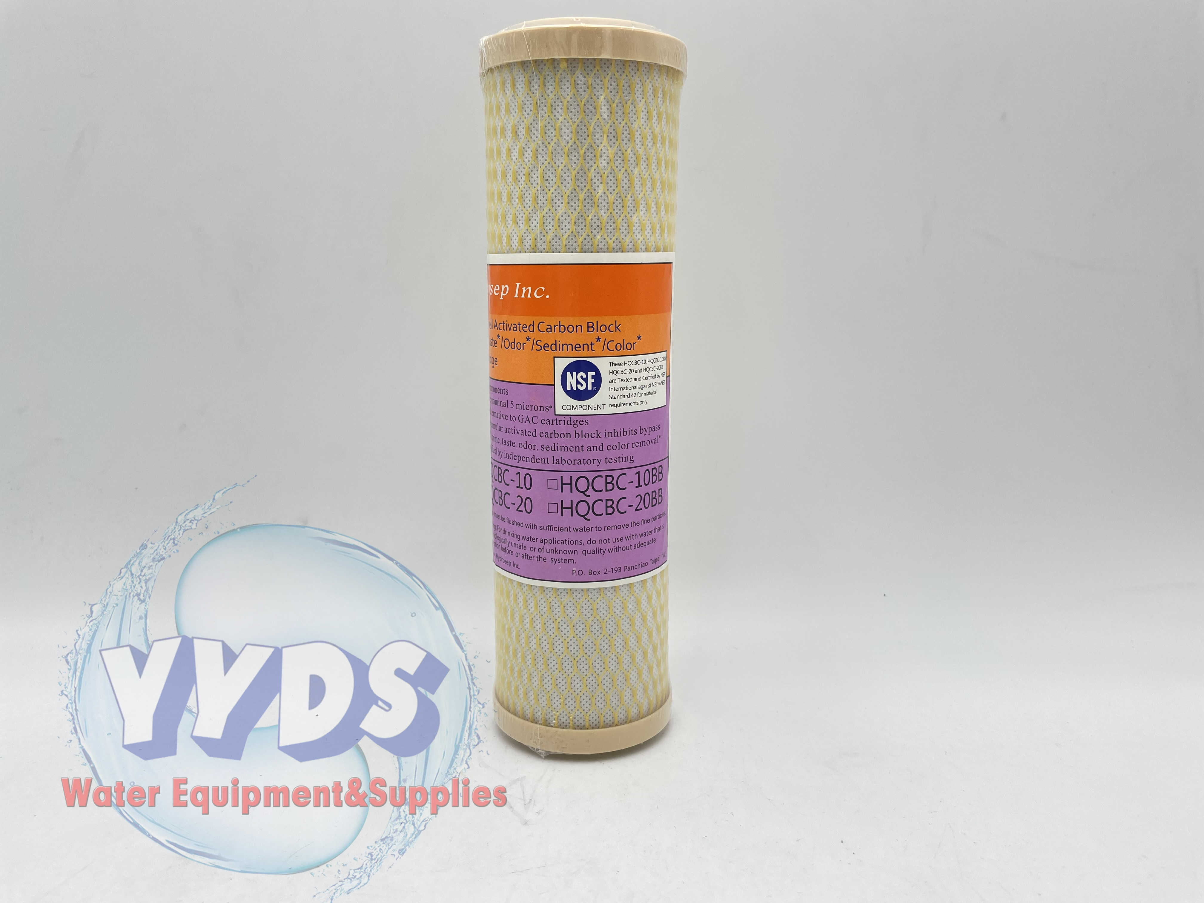 Hydrosep Carbon Block Filter CTO 10SL/20SL Green Yellow | Lazada PH